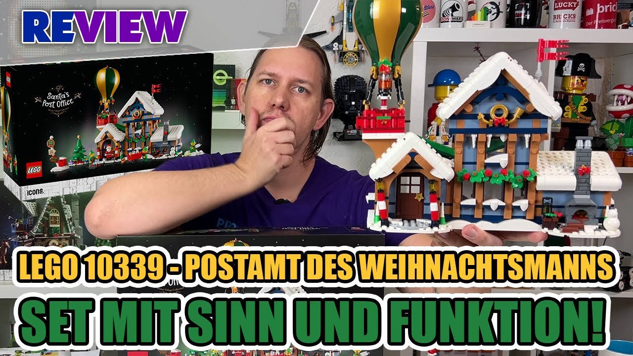 Weihnachts-Set mit Sinn und Funktion: LEGO® Postamt des Weihnachtsmanns ...