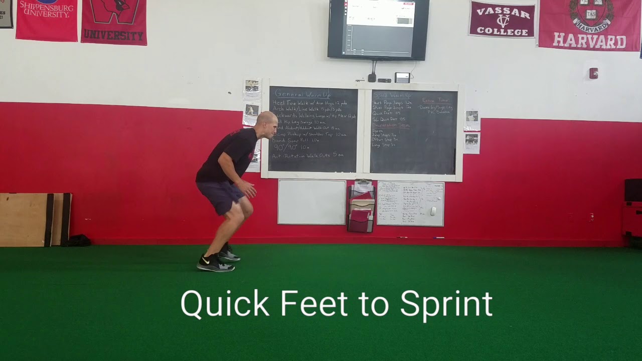 Quick Feet to Sprint - YouTube