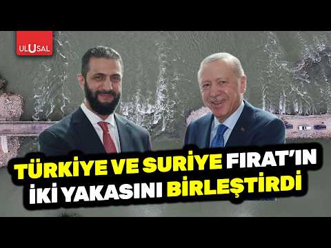 TSK ve Suriye ordusu, Deyrizor'da Fırat'ın iki yakasını birleştirdi