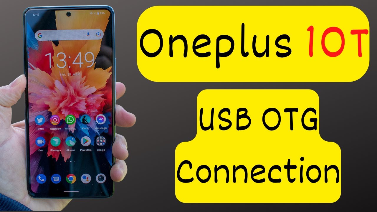 OnePlus 10T OTG Setting || How to Use USB OTG Connection (Latest ...