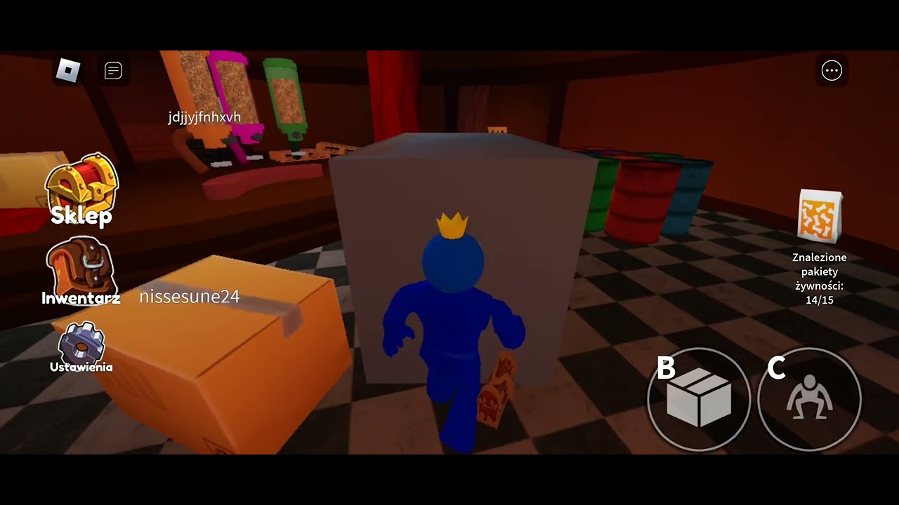 Rainbow Friends - chapter 1 - jako Blue. - YouTube