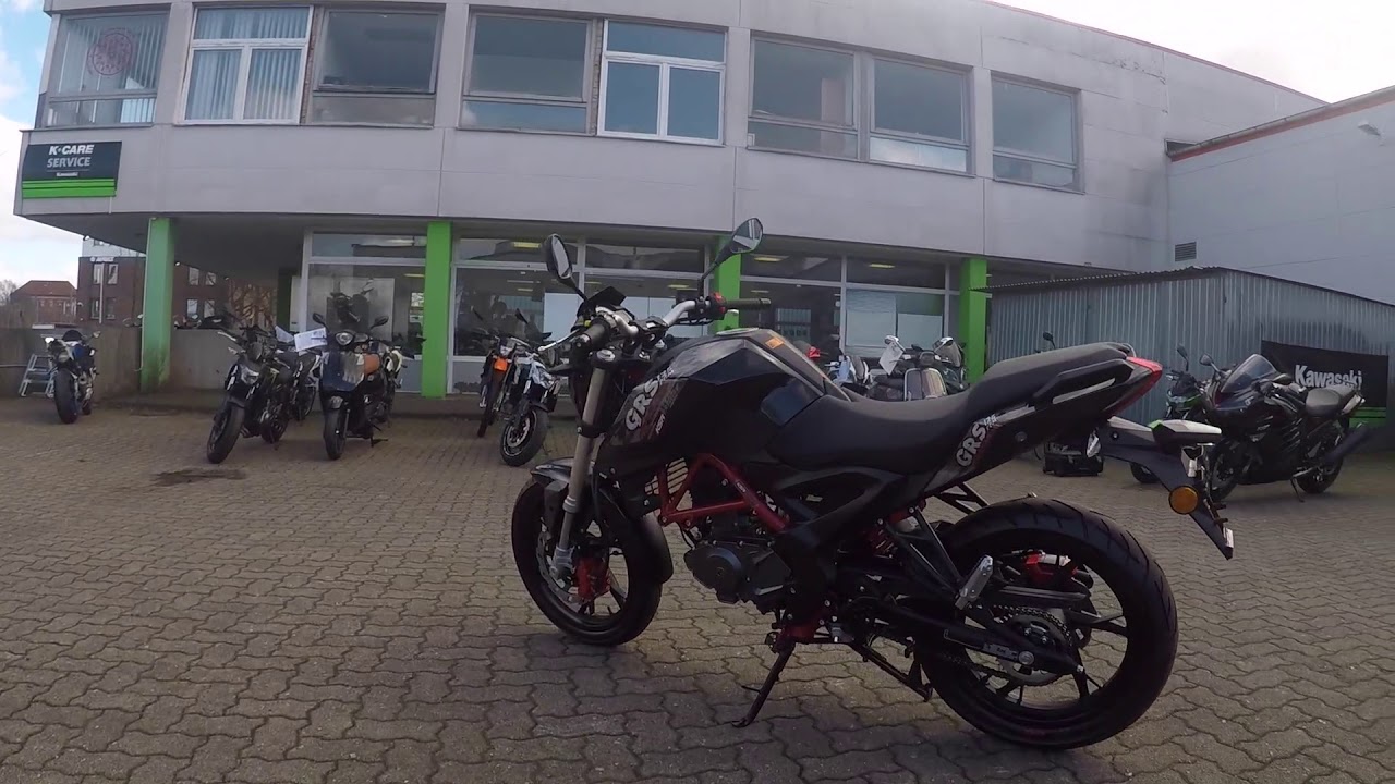 KSR MOTO GRS 125 - YouTube