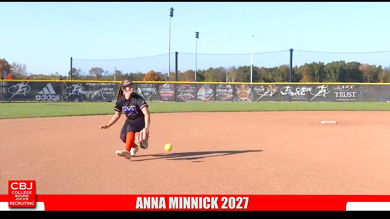 Softball Skills Video Anna Minnick 2027 Shortstop/3rd Base/Outfield ...