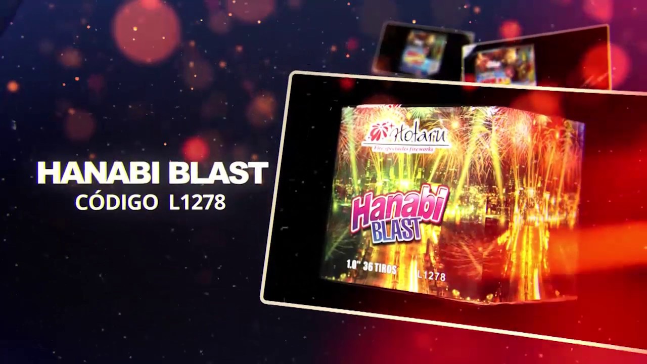 Pirotecnia Hotaru- Hanabi Blast - Código L1278 - YouTube