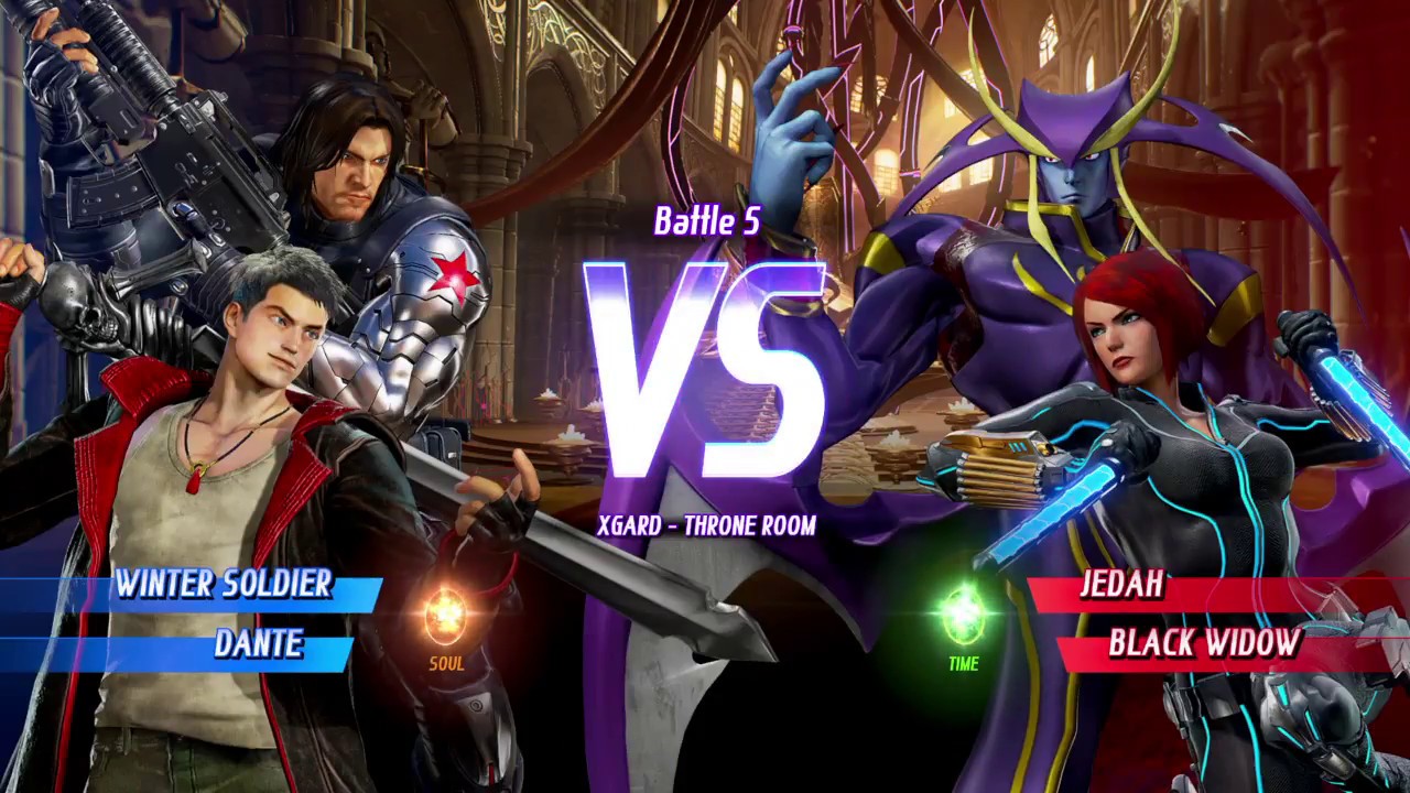 MARVEL VS. CAPCOM: INFINITE Winter Soldier,Dante Alt. Gameplay In ...