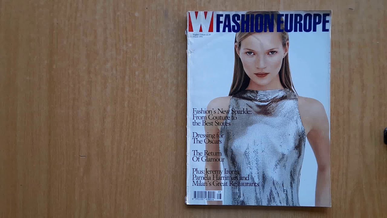 W FASHION EUROPE 1994 MARCH - YouTube