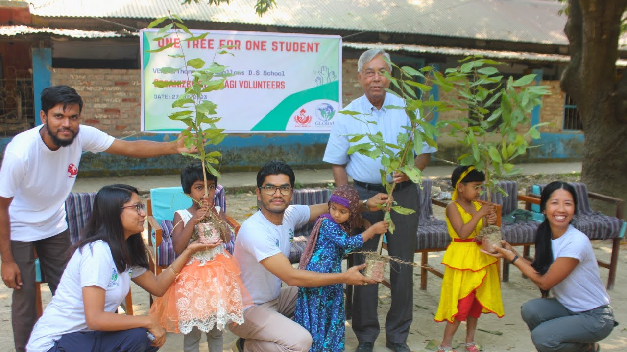 One Tree For One Student || One Tree for One Child || Global Community ...