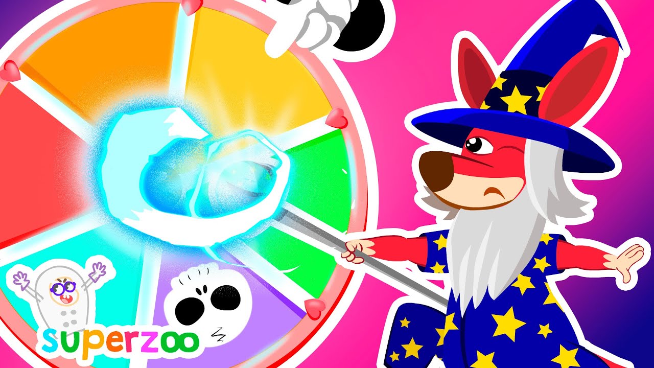 Let's spin the HALLOWEEN wheel! | Spooky cartoons for Kids | SuperZoo ...