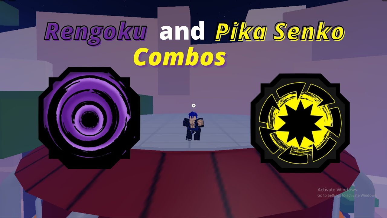 Pika Senko and Rengoku combos | Shindo Life - YouTube