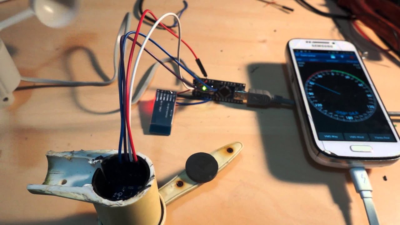 Arduino sail wind instruments - YouTube