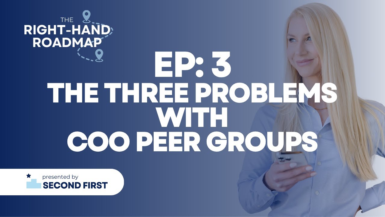 #3: The Three Problems with COO Peer Groups - YouTube