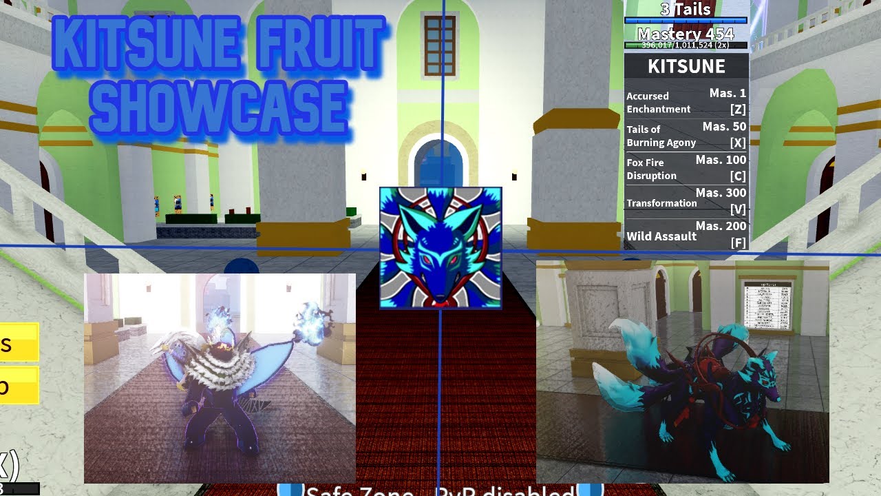 KITSUNE FRUIT SHOWCASE!!! - YouTube