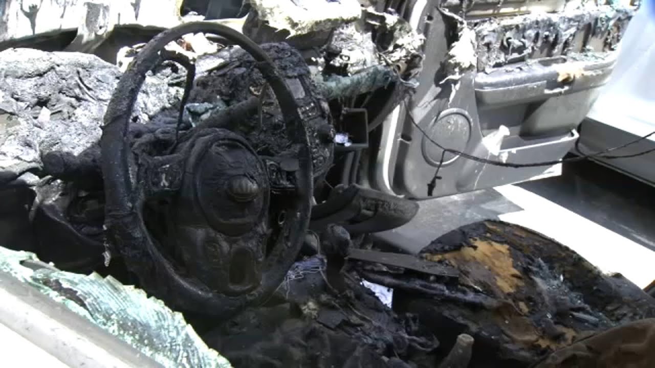 Woman's Kia with fire risk recall goes up in flames: 'Very, very lucky ...