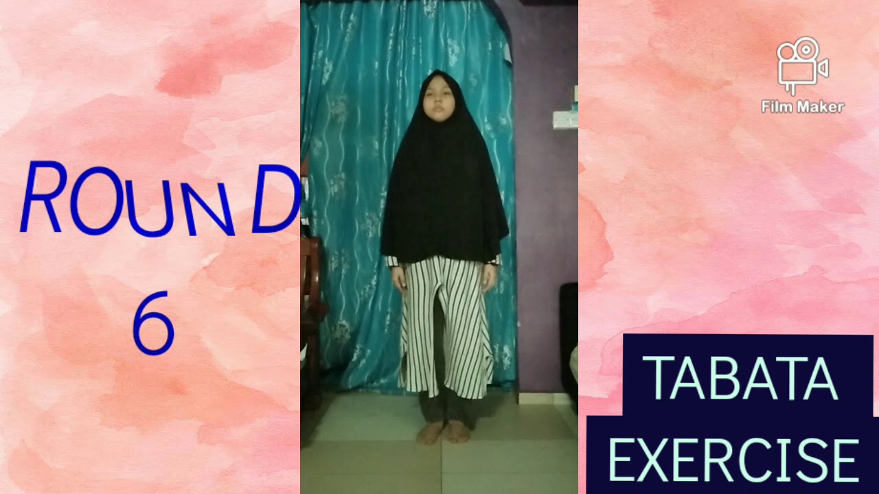 💞💕💖💗TABATA EXERCISE MUSLIMAH💗💖💕💞 - YouTube
