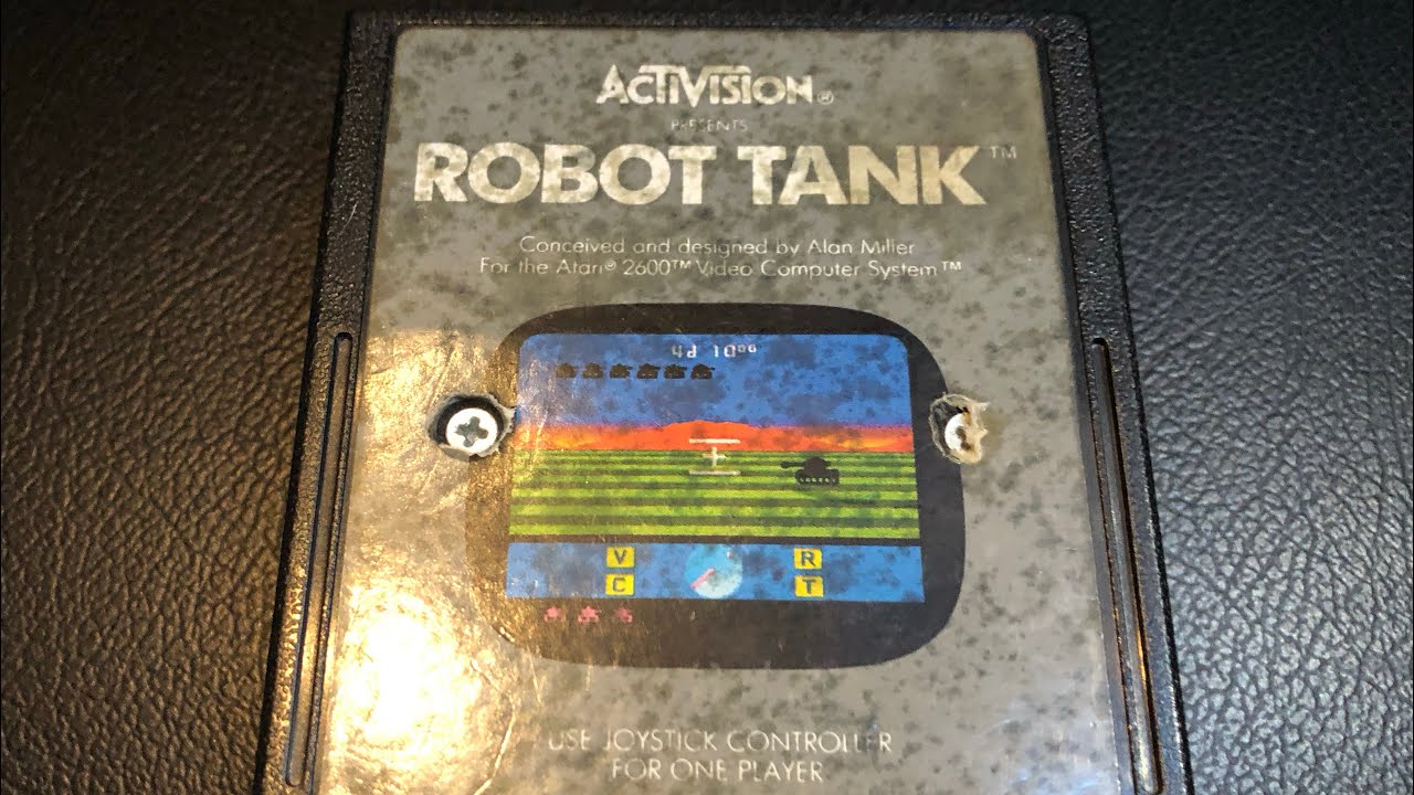 ROBOT TANK (1983) by Activision on Atari 2600 - YouTube