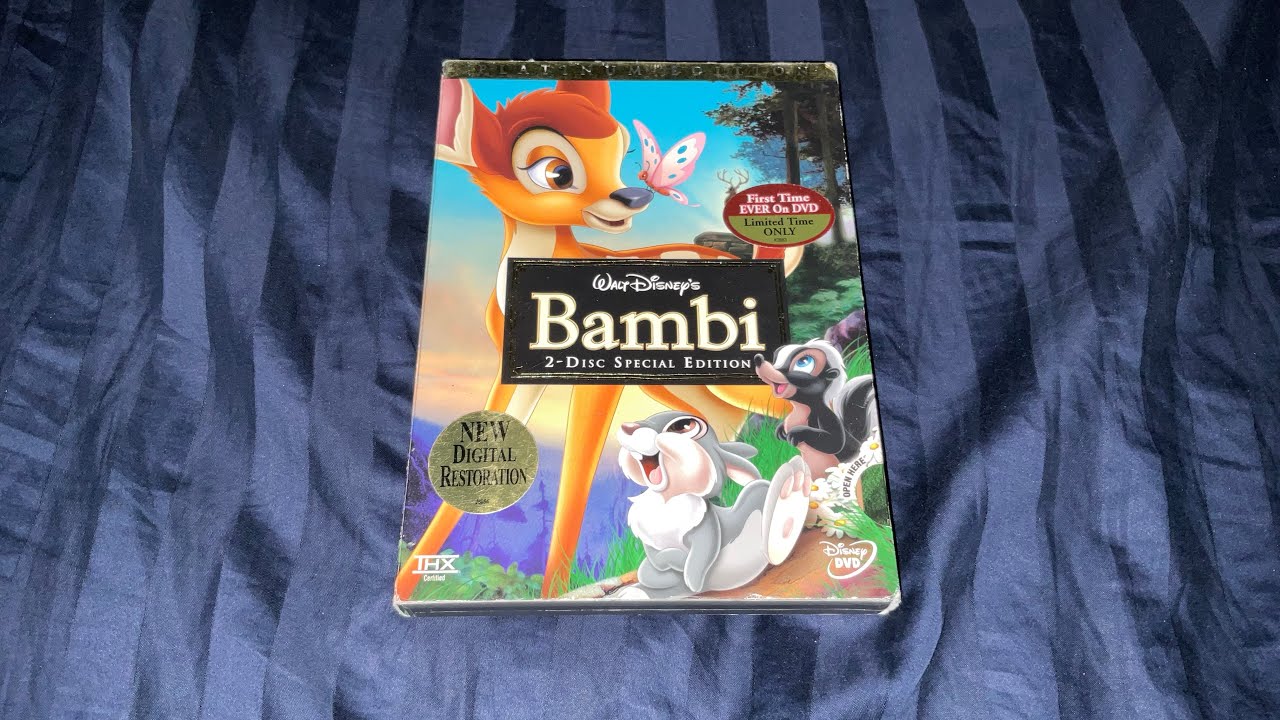 Opening to Bambi: Platinum Edition 2005 DVD - YouTube