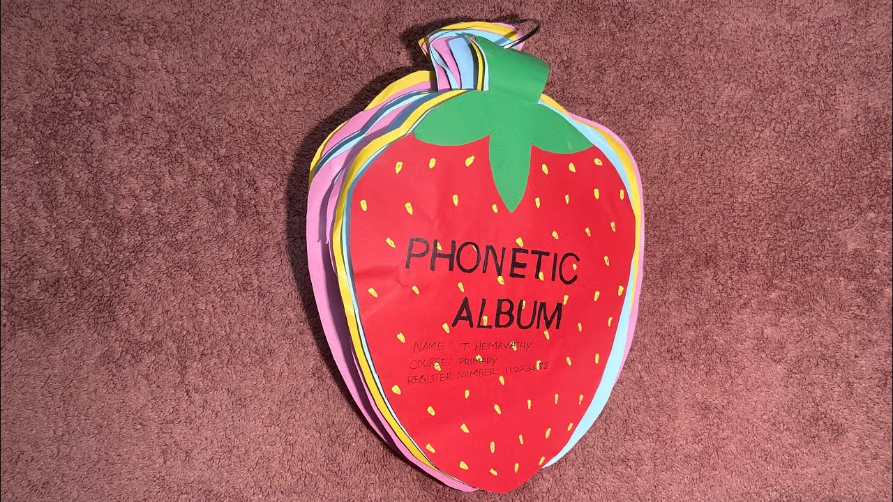 #Phonetic album model | Phonics project ideas | Montessori - YouTube