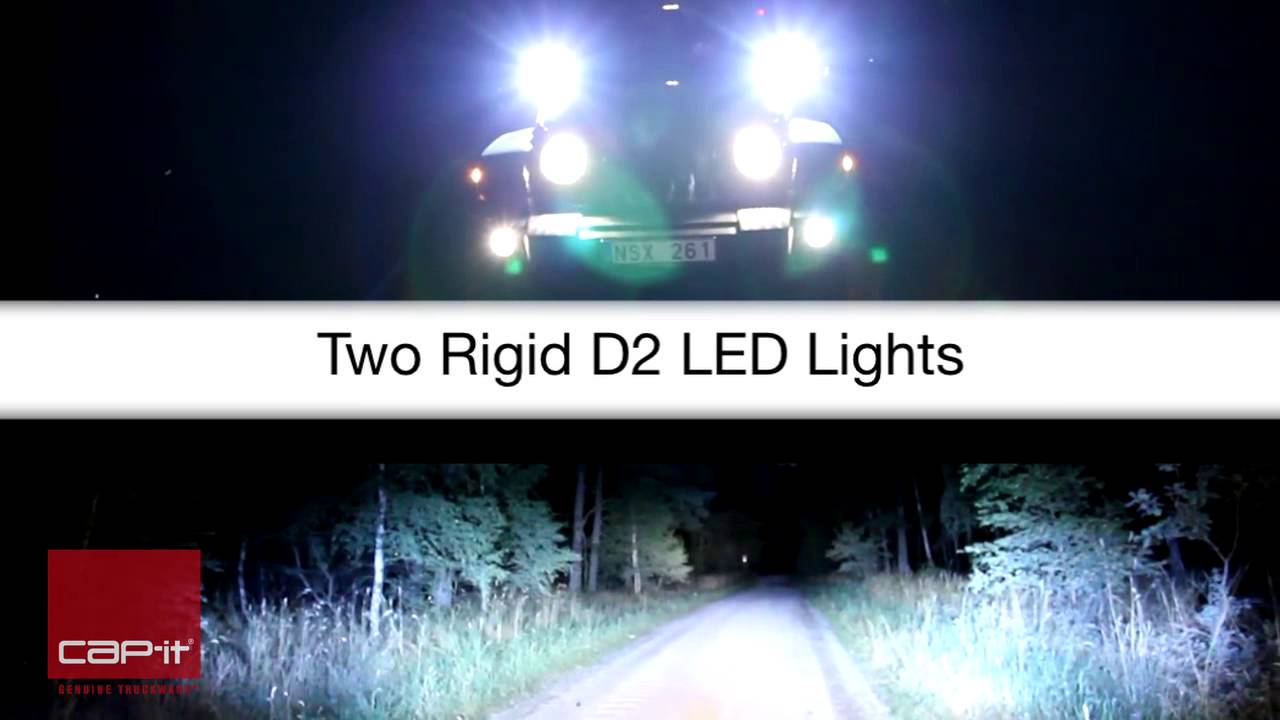 Rigid Dually D2 Series LED Lights - YouTube