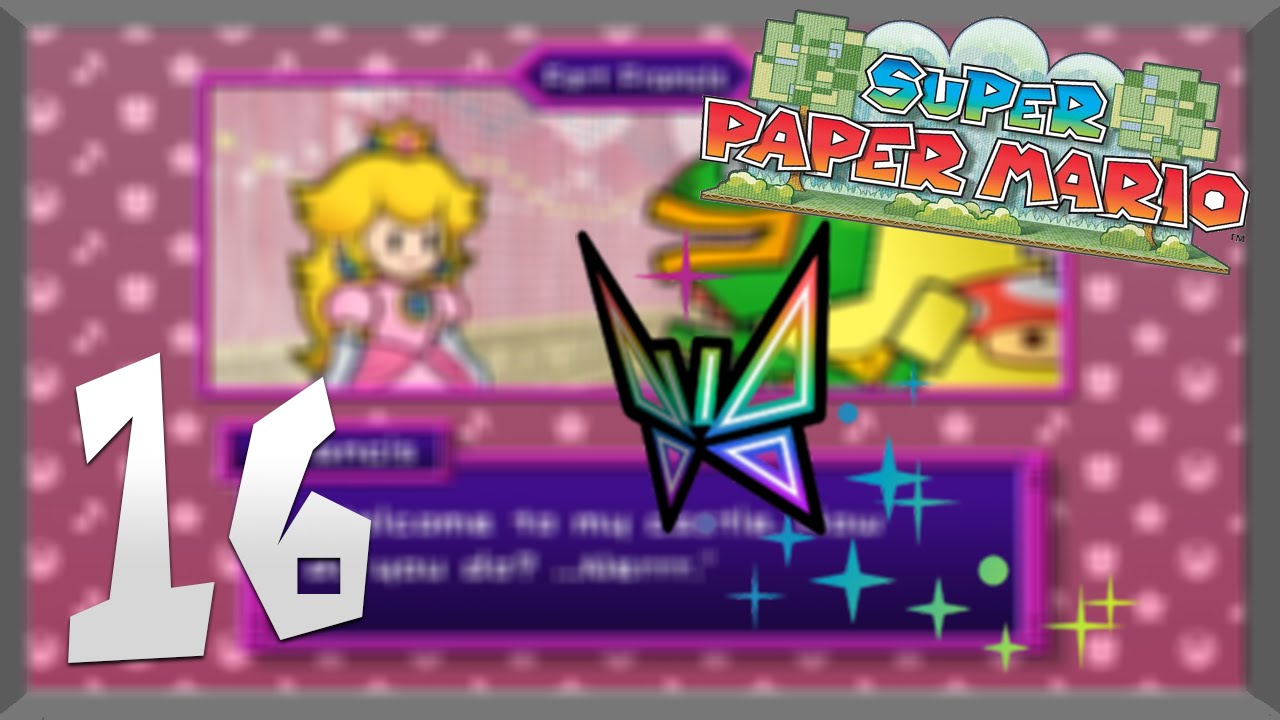 Super Paper Mario - Part 16 - Swoon.exe - YouTube