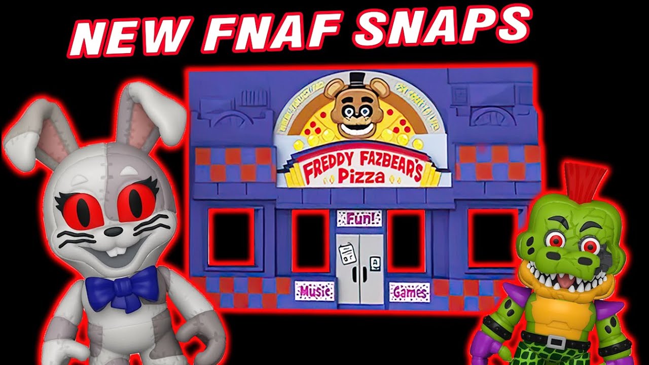 FNAF Funko SNAPS Freddy FazBear s Pizzeria Series 3 Preview YouTube