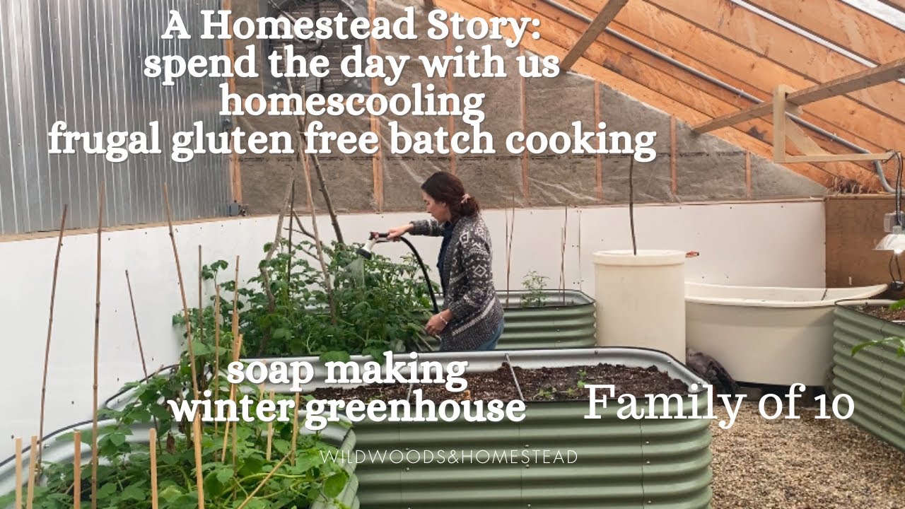 A Day in the Life of a homesteading family🏡Dad and Mom of 8 ️ - YouTube