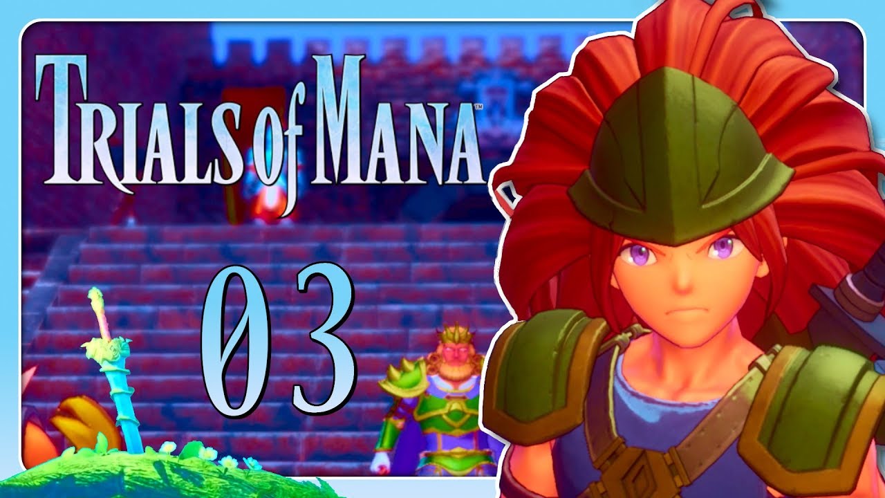 Let's Play Trials of Mana Remake #3 Durand Ritter von Valsena - YouTube