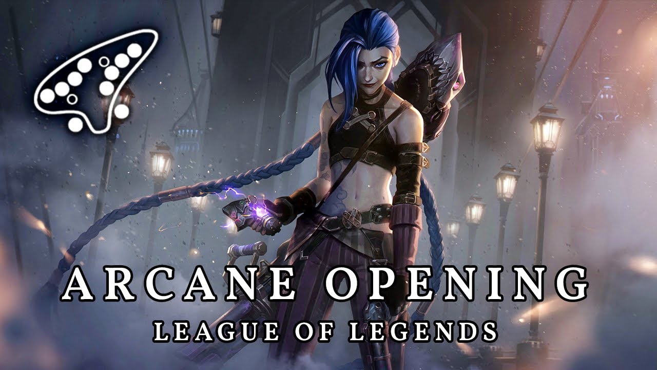 League of Legends - Arcane Opening - Ocarina tutorial / tabs - YouTube