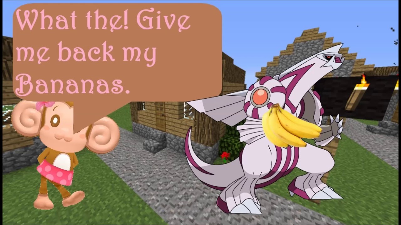 Giratina, Palkia, and Dialga Steals People's junk food/gets sent to ...