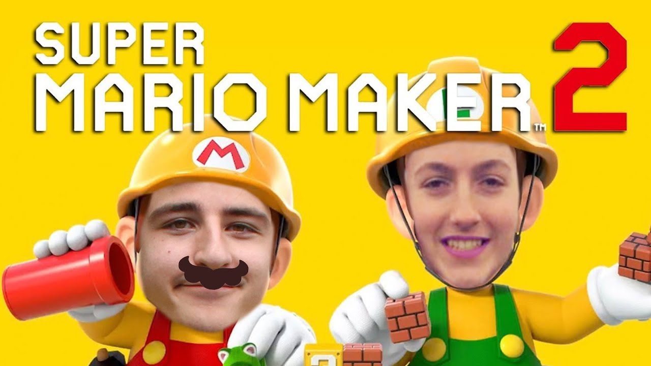 Super Mario Maker 2 Funny Moments Part 1 - YouTube