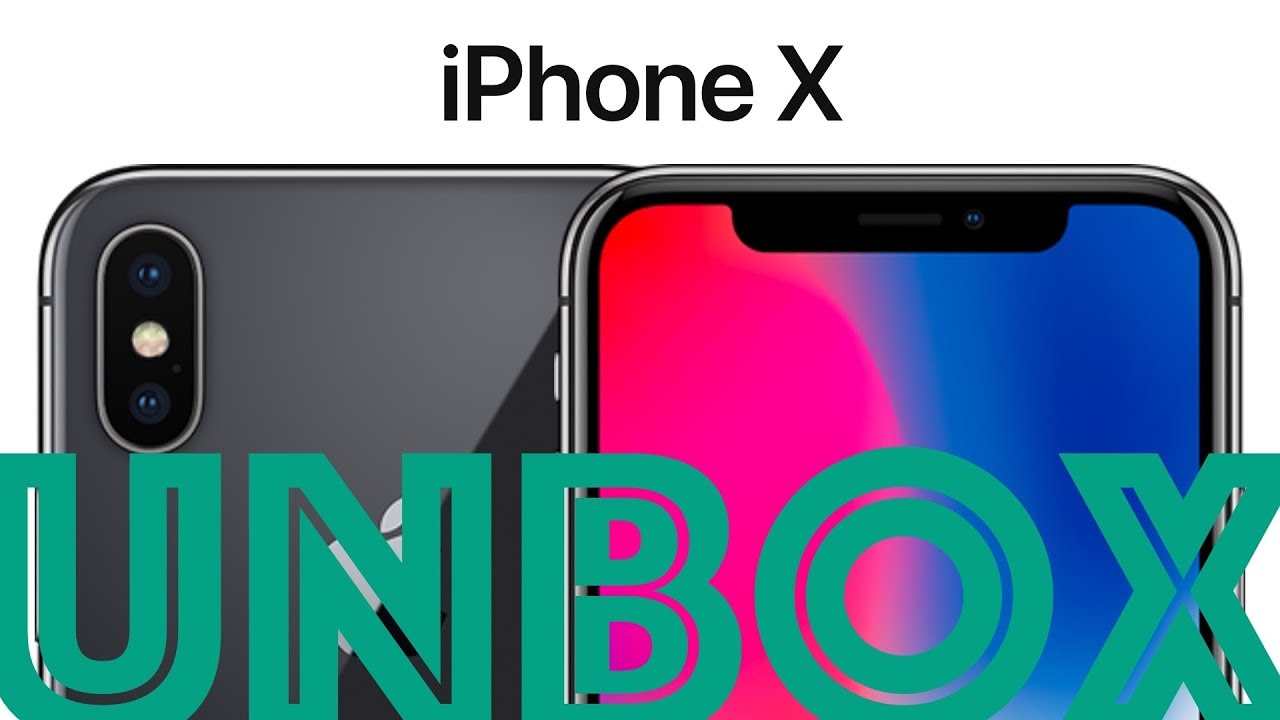 UNBOXING: Apple iPhone X, Space Grey, 64GB - YouTube