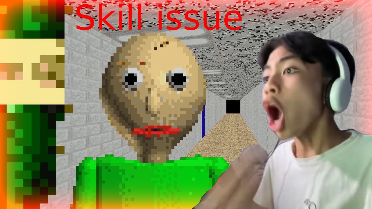 FINALLY BEATING BALDI | Baldi's Basics - YouTube