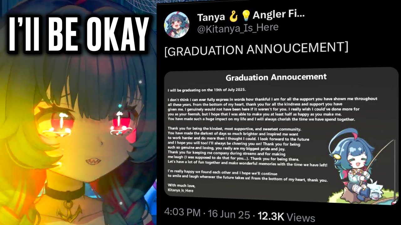 Kitanya Announces Her Graduation - YouTube