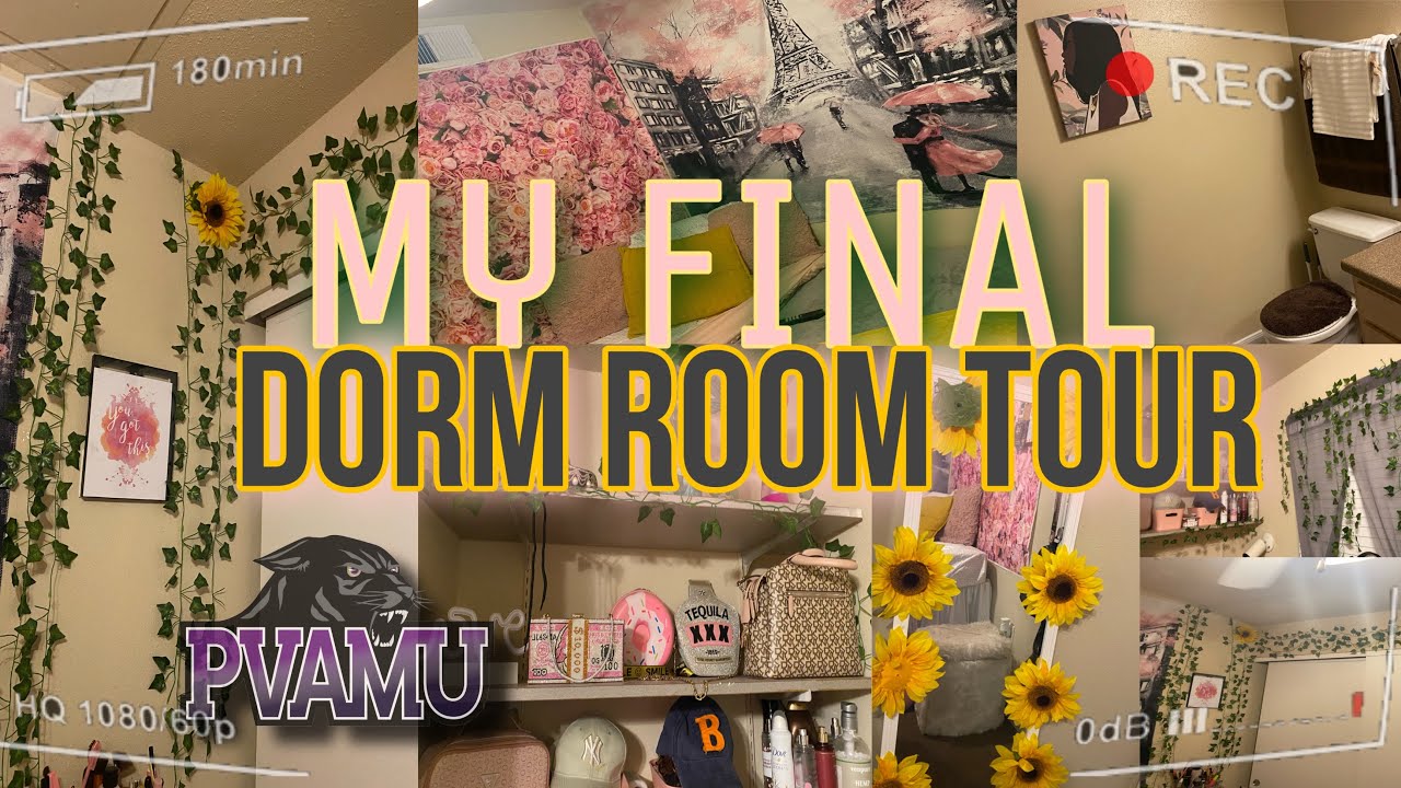 MY FINAL DORM ROOM TOUR | PVAMU PHASE l (University Village) 🐾 2023 ...