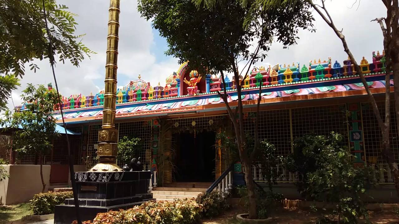 GAYATRI DEVI TEMPLE EXTERIOR VIEW SHAMEERPET THUMKUNTA TELANGANA - YouTube