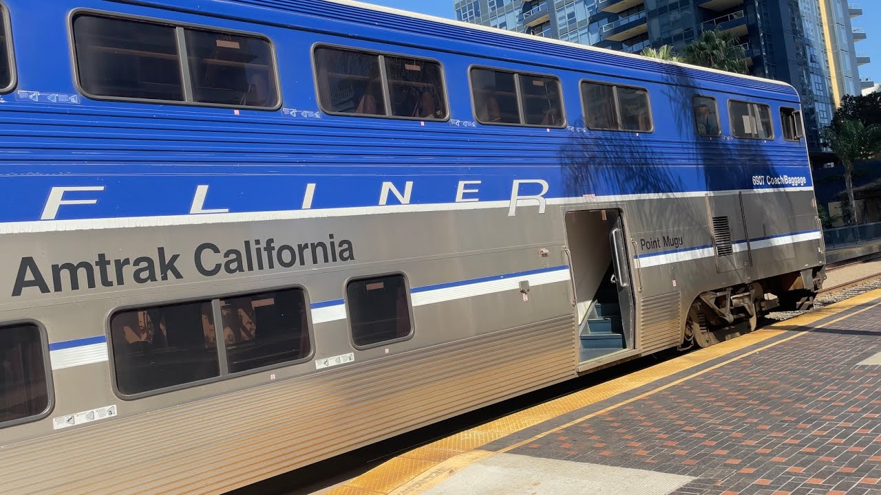 Amtrak Pacific Surfliner Train 564 Southbound To SAN Out Of Service At ...