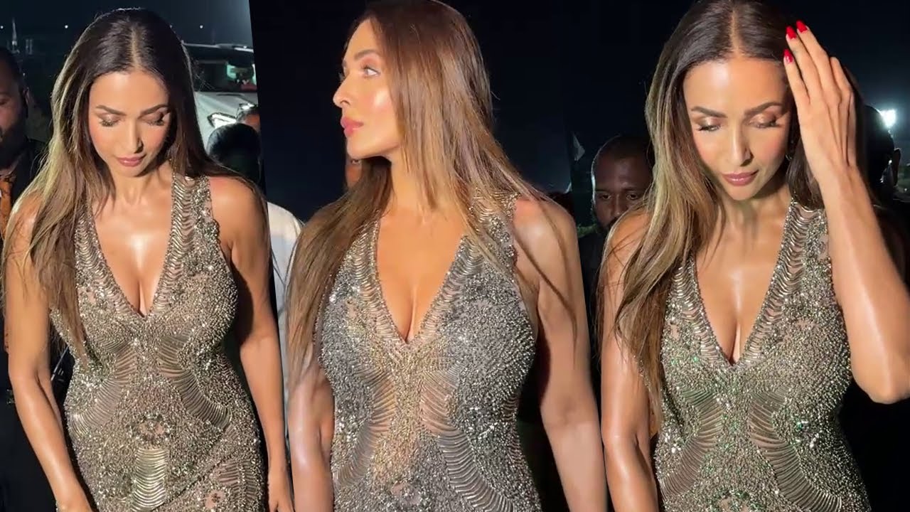 Actress Malaika Arora Snapped At Race 2 Win Foundation Event in Hyderabad ||Sankharavam - YouTube