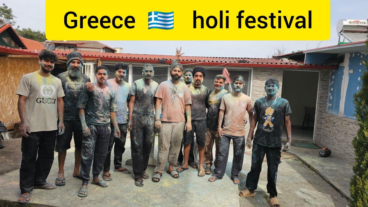 Greece country 🇬🇷 holi 😀 festival 2025 ️ - YouTube