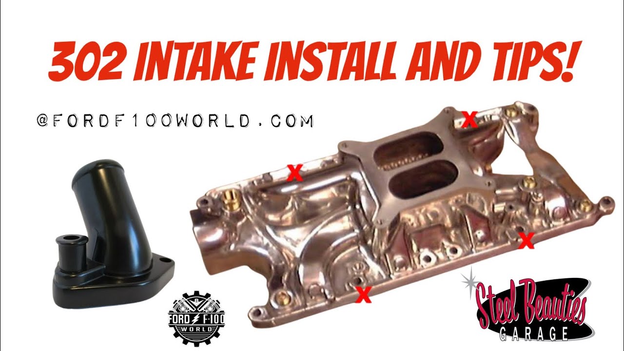 302 Intake Install Tips 5.0 F100 #DIY @fordf100worldmemberstrucks9 ...