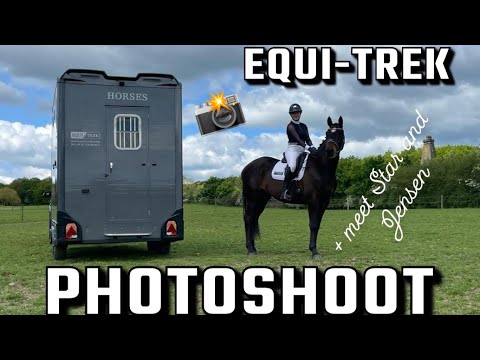 BEHIND THE SCENES EQUI-TREK PHOTOSHOOT AND MEET STAR AND JENSEN! - YouTube