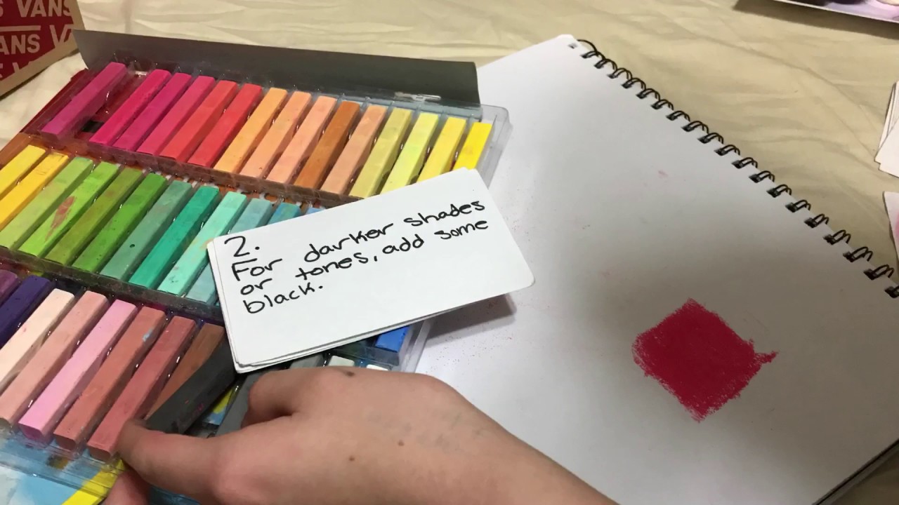 visual arts beginning time lapse - YouTube