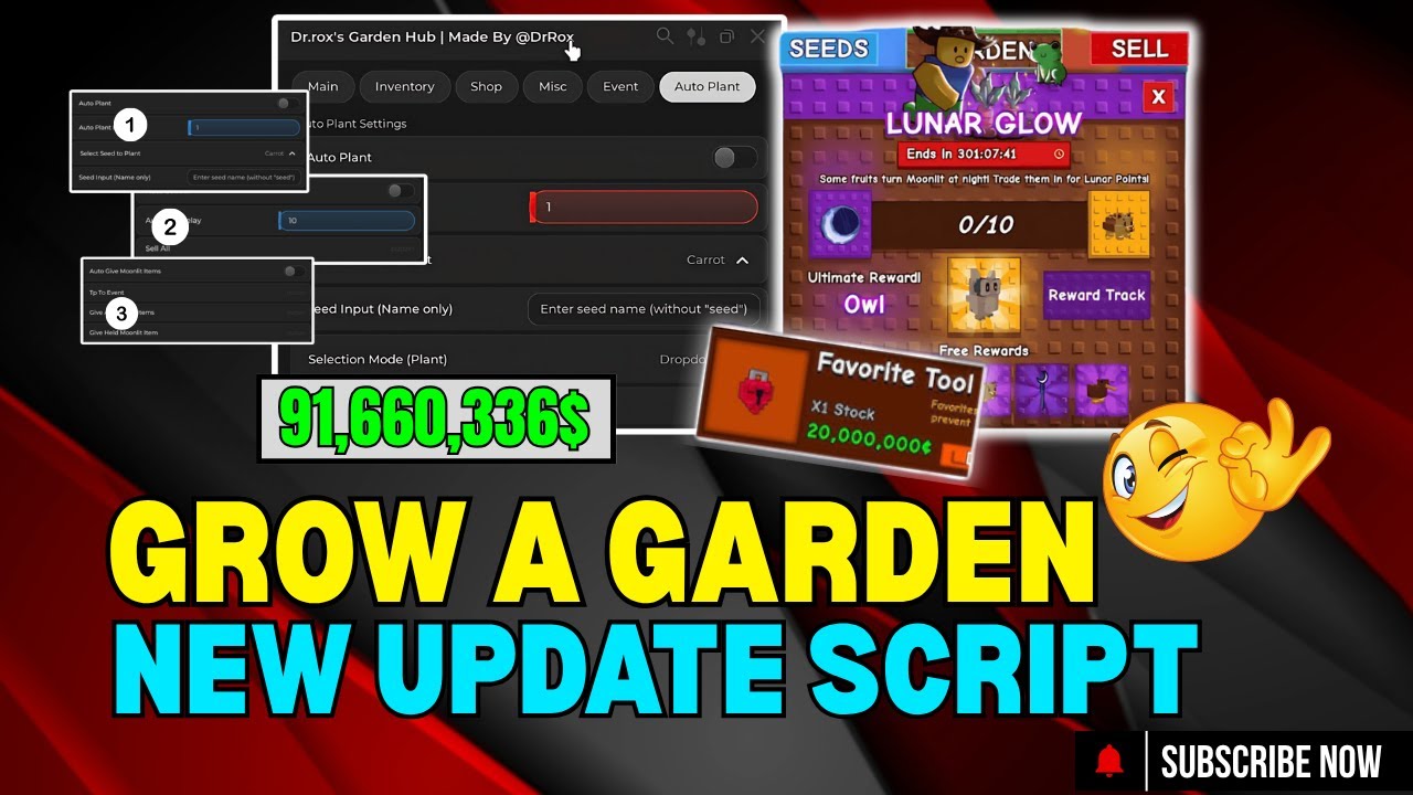 [Update2025] Ultimate Grow a Garden Script GUI - Infinite Seeds, Auto ...
