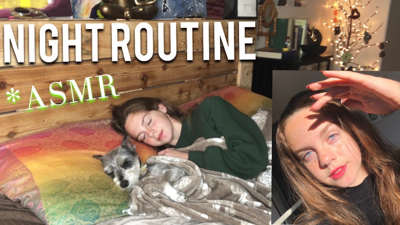 ASMR Night Routine 2019 | Aesthetic - YouTube