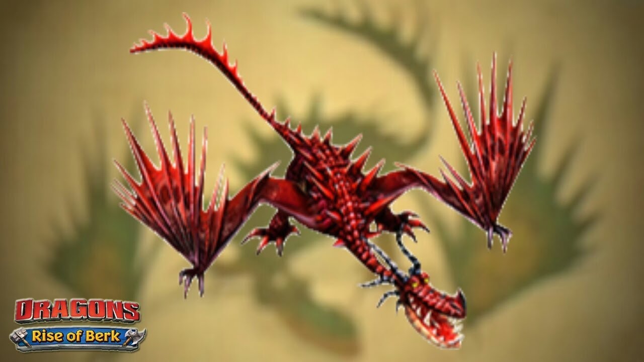 Monstrous Nightmare, Max Level 124 - Titan Mode | Dragons: Rise of Berk ...