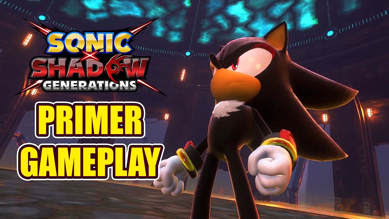 Primer Gameplay Sonic X Shadow Generations | The Ark Act 1| Biolizard ...