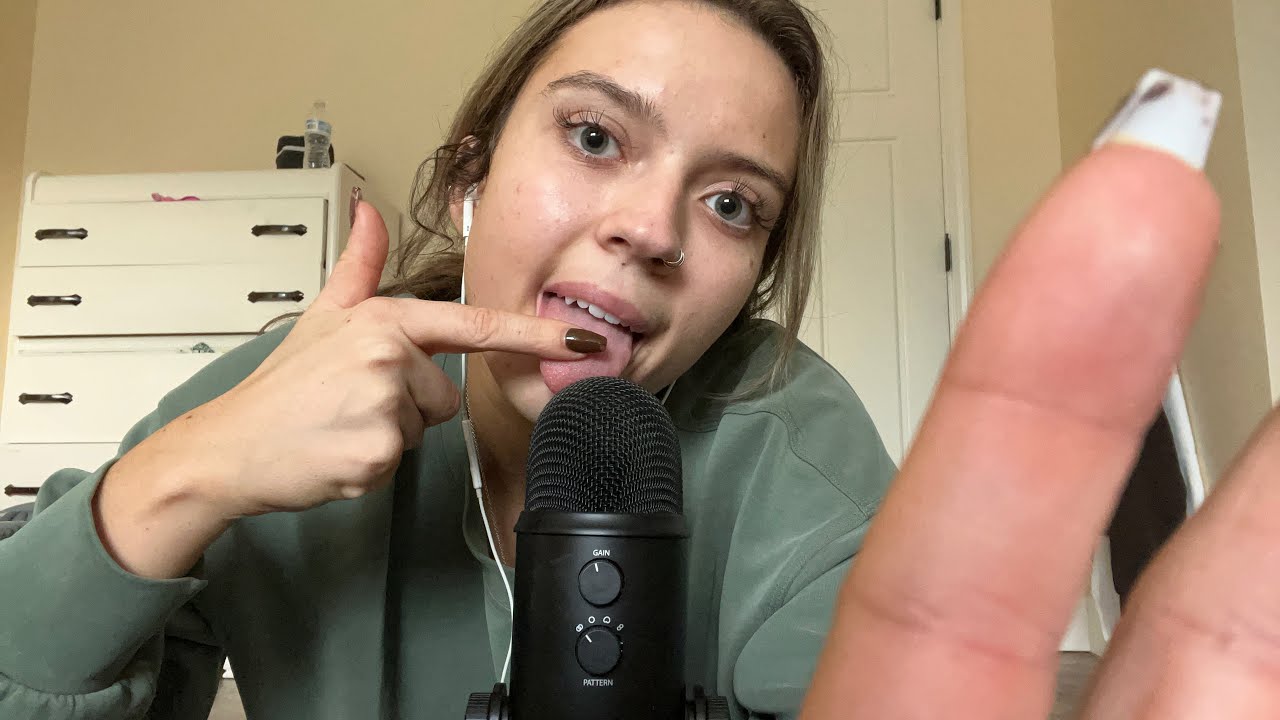 Asmr No Talking Fast Aggressive Mouth Sounds And Hand Movements Youtube