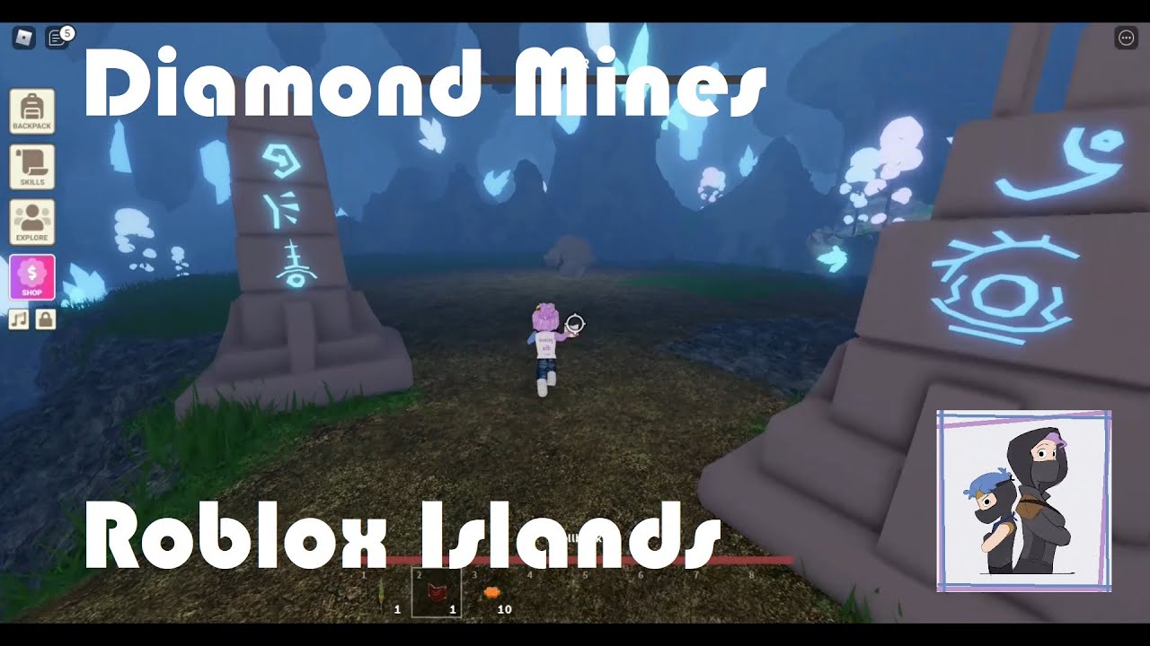 Roblox Islands - The Diamond Mine! - YouTube