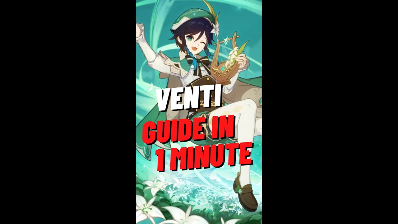 Venti Build/Guide In 1 Minute! Genshin Impact #shorts - YouTube