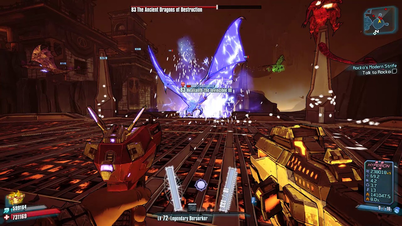 Borderlands 2 Dragons... - YouTube