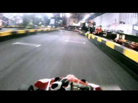 Shifter kart on Xtreme indoor go kart track - YouTube
