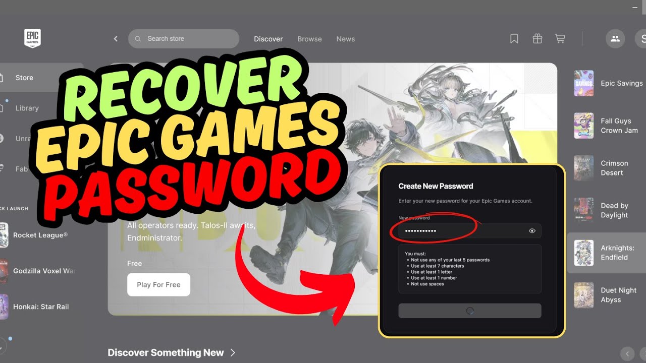 How To FIND Your Epic Games Password & Reset It Fast! - YouTube